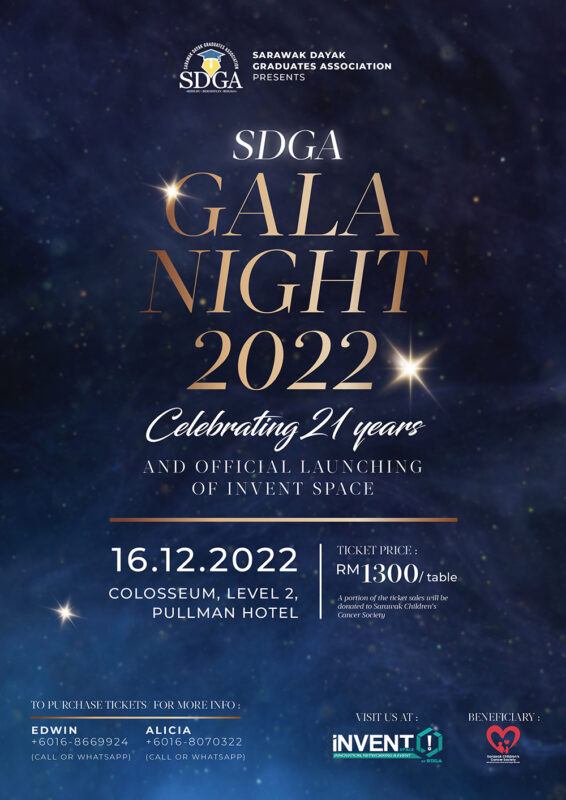 Sarawak Dayak Graduates Association (SDGA) – Committed to Community ...